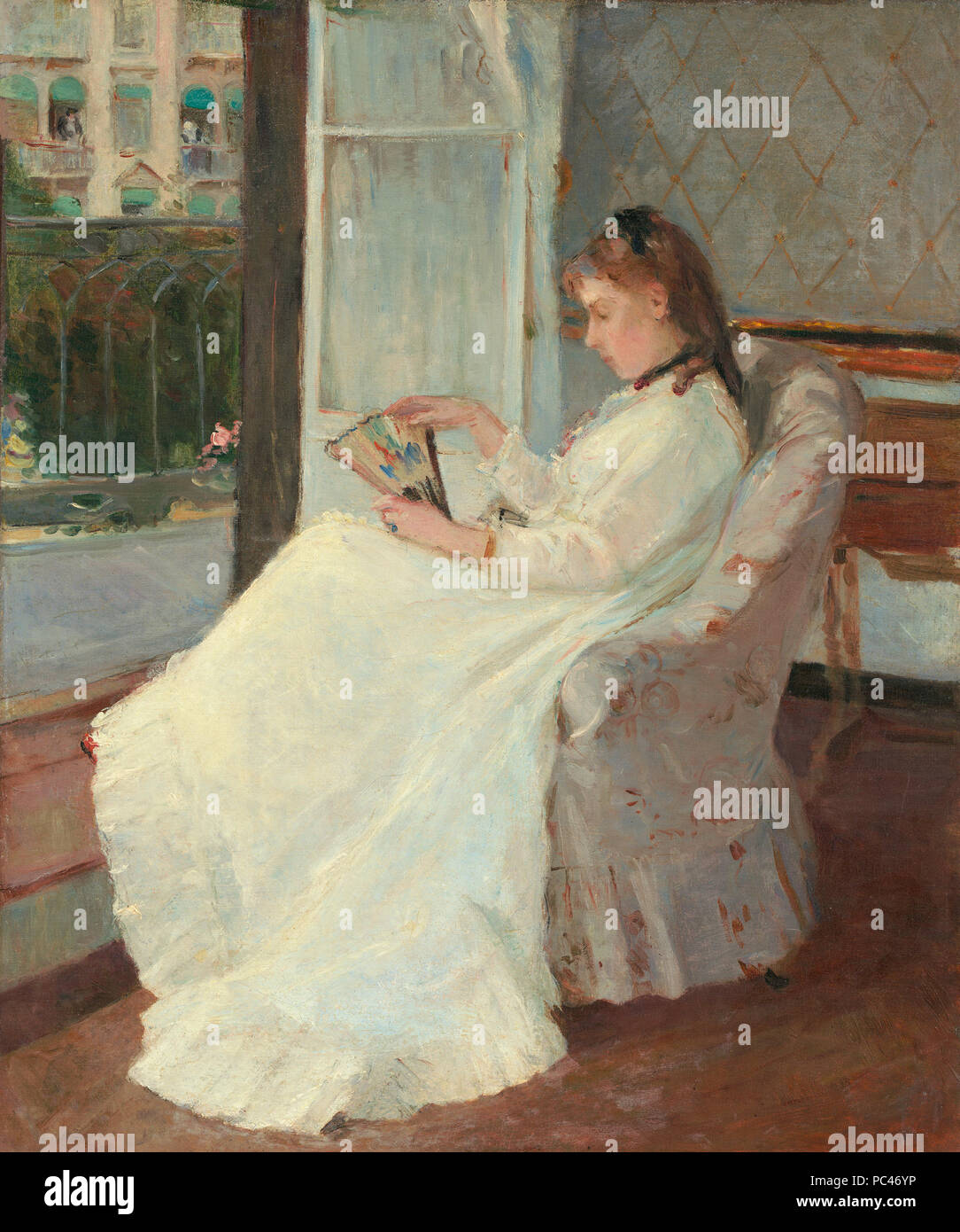 Berthe Morisot (French, 1841 - 1895 ), The Artist's Sister at a Window ...