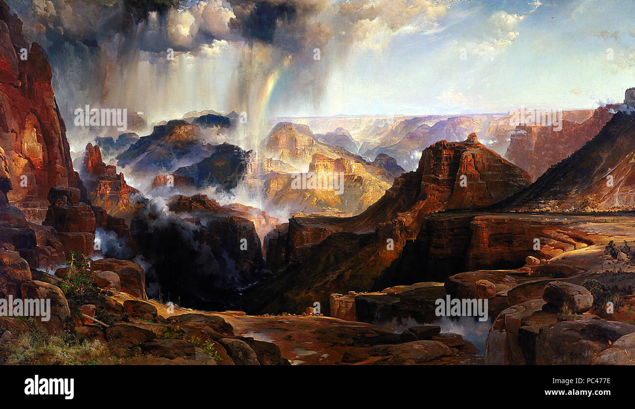 593 The Chasm of the Colorado L.1968.84.2 1a Stock Photo - Alamy