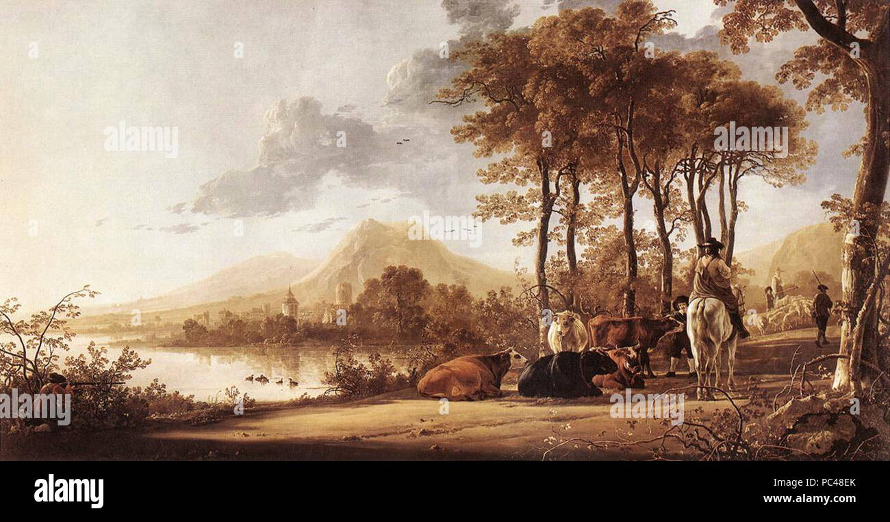 Aelbert cuyp river hi-res stock photography and images - Alamy