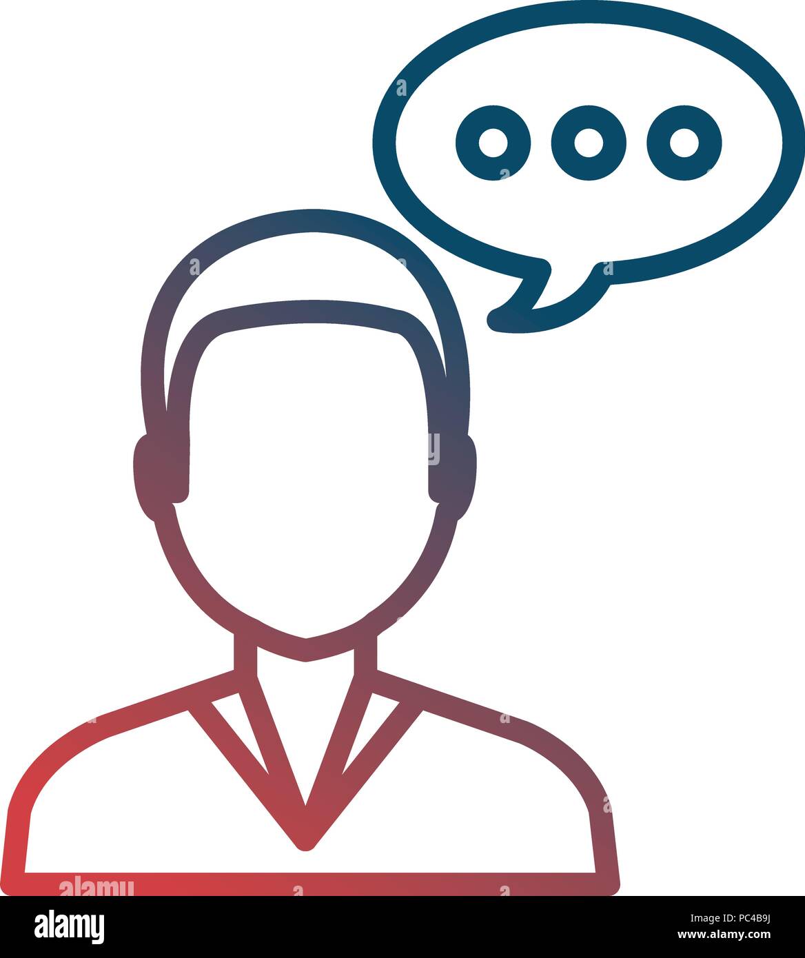 Success bubble man male cartoon Stock Vector Images - Alamy