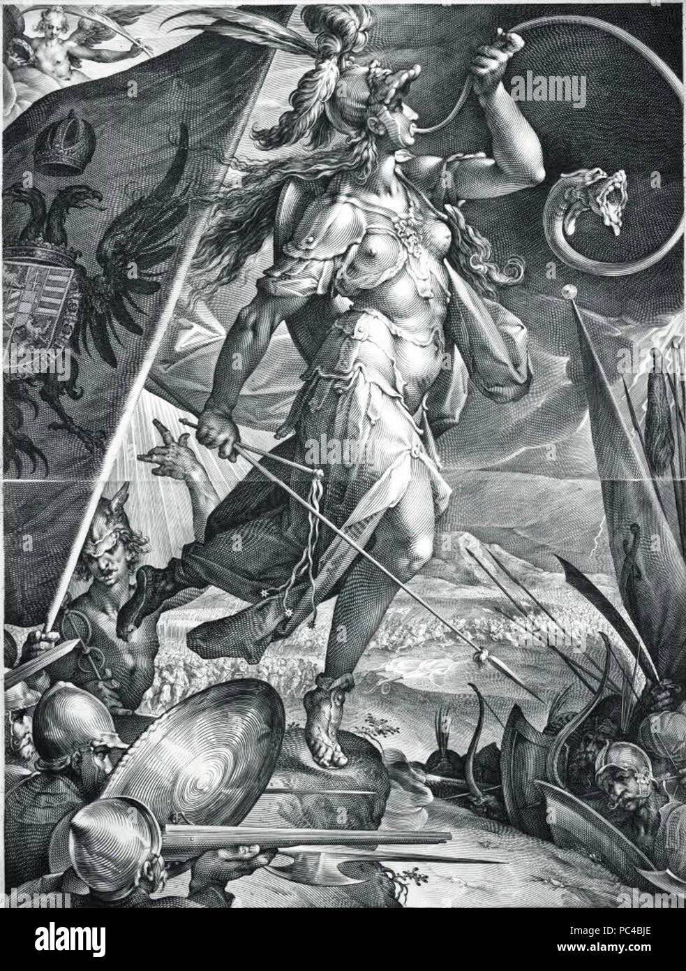 Bellona the roman goddess of war hi-res stock photography and images ...