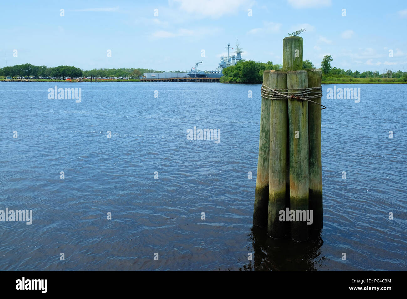 The Cape Fear River Basin with the U.S.S. North Carolina Battleship ...