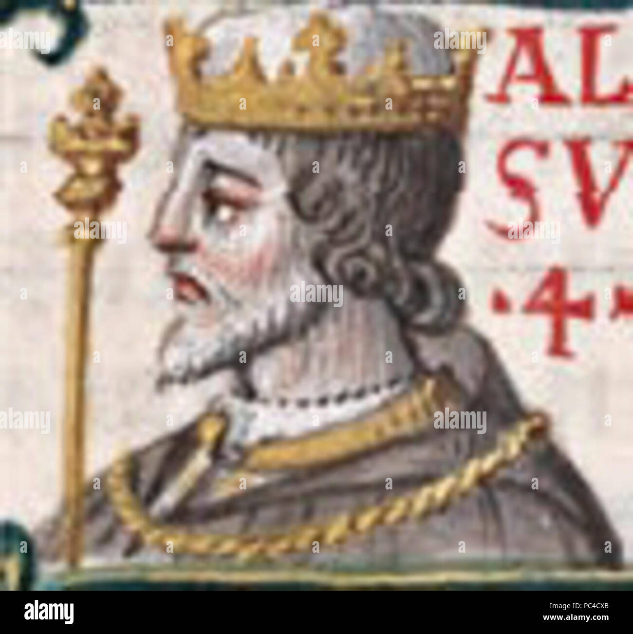 Afonso IV de Portugal Stock Photo - Alamy