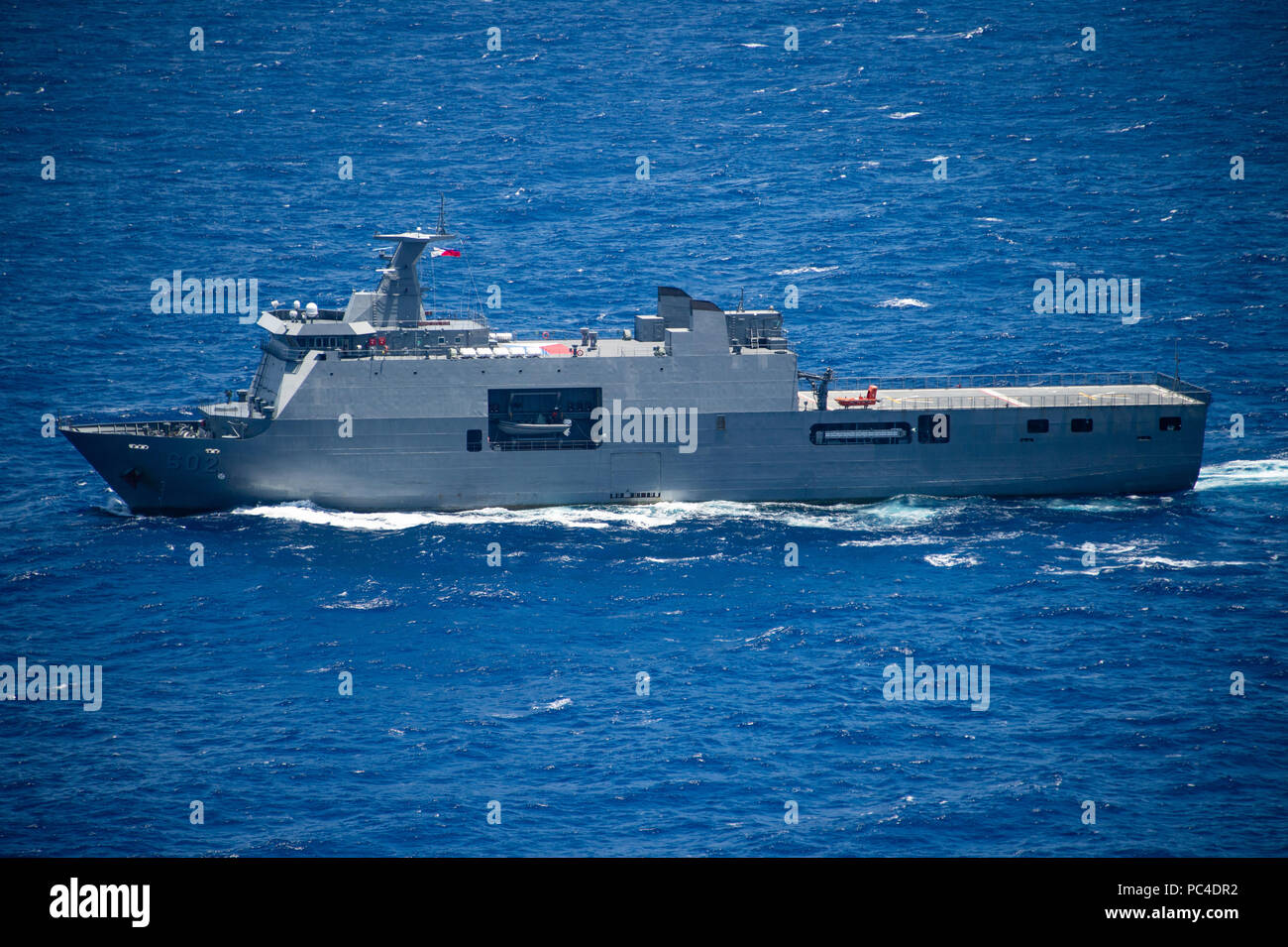 PACIFIC OCEAN (July 26, 2018) Philippine Navy landing platform dock BRP ...
