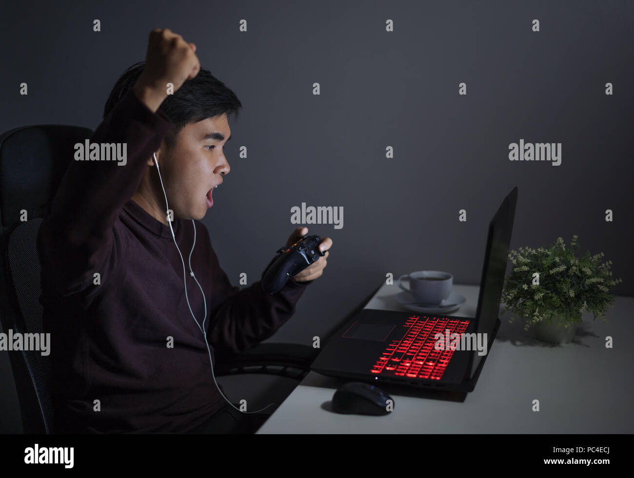 Using joystick hi-res stock photography and images - Alamy