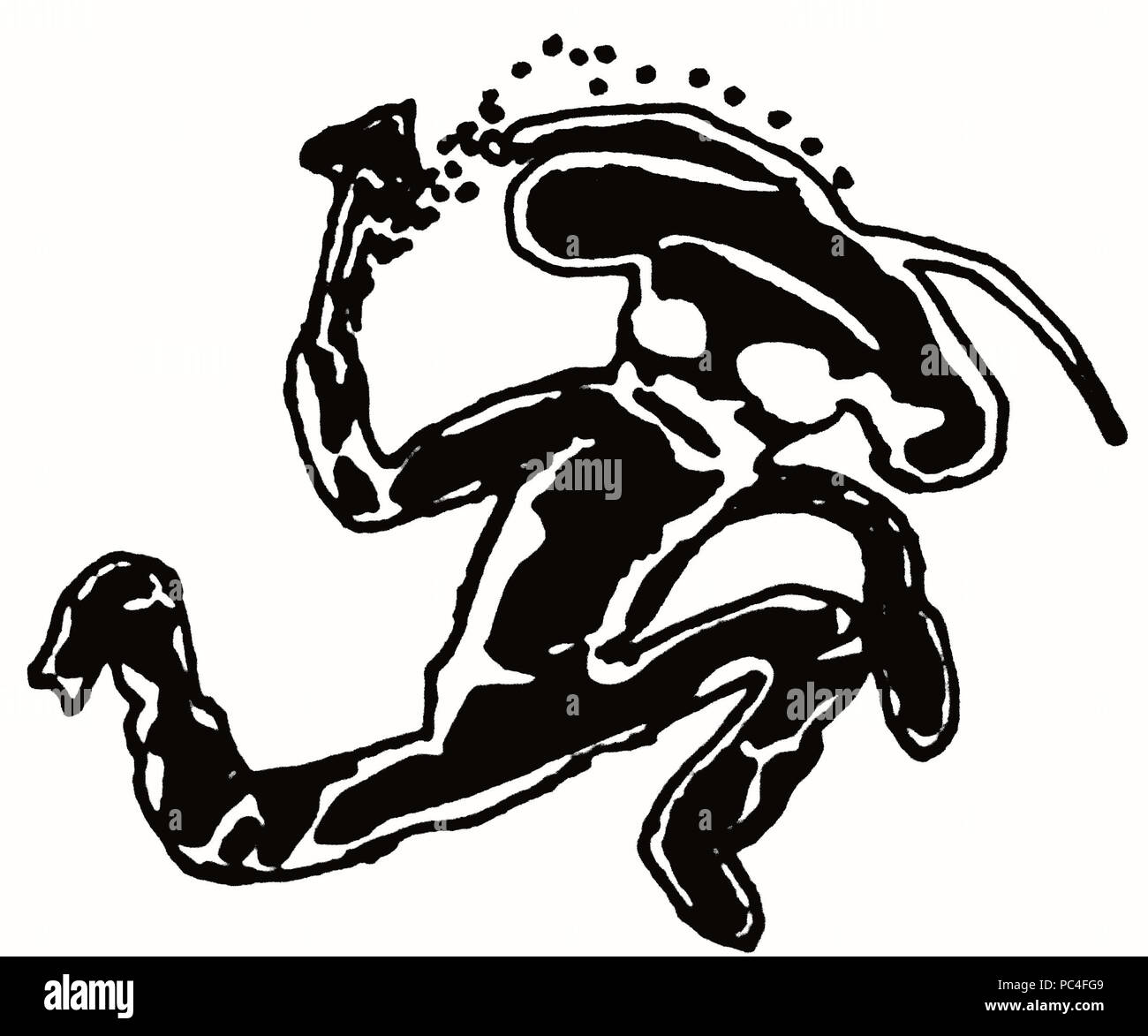 588 Tassili mushroom man 2 Stock Photo - Alamy