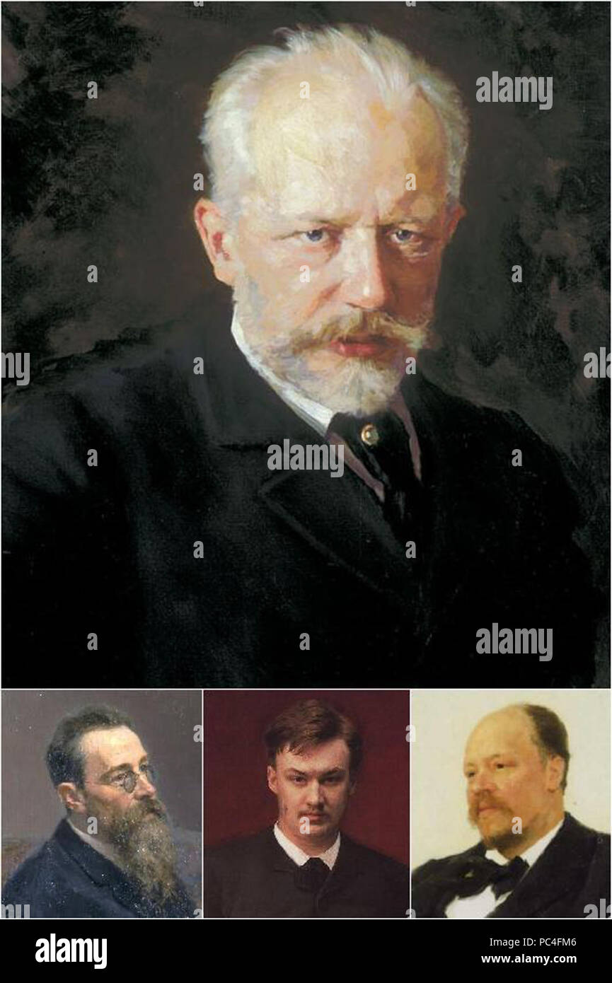 Tchaikovsky belyayev circle hi-res stock photography and images - Alamy