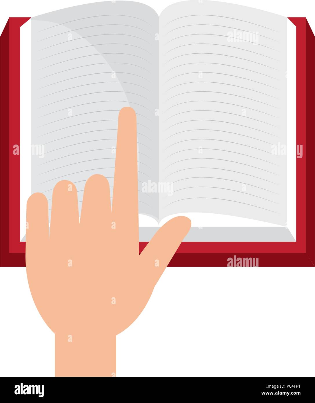 hands with text book school Stock Vector Image & Art - Alamy