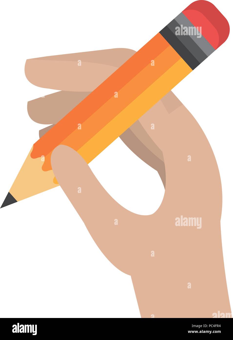 hand writing with pencil Stock Vector Image & Art - Alamy