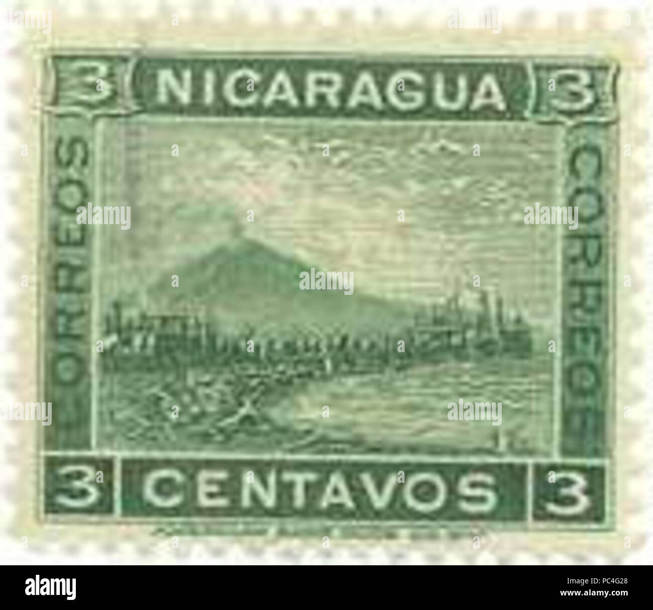 Momotombo stamp hi-res stock photography and images - Alamy