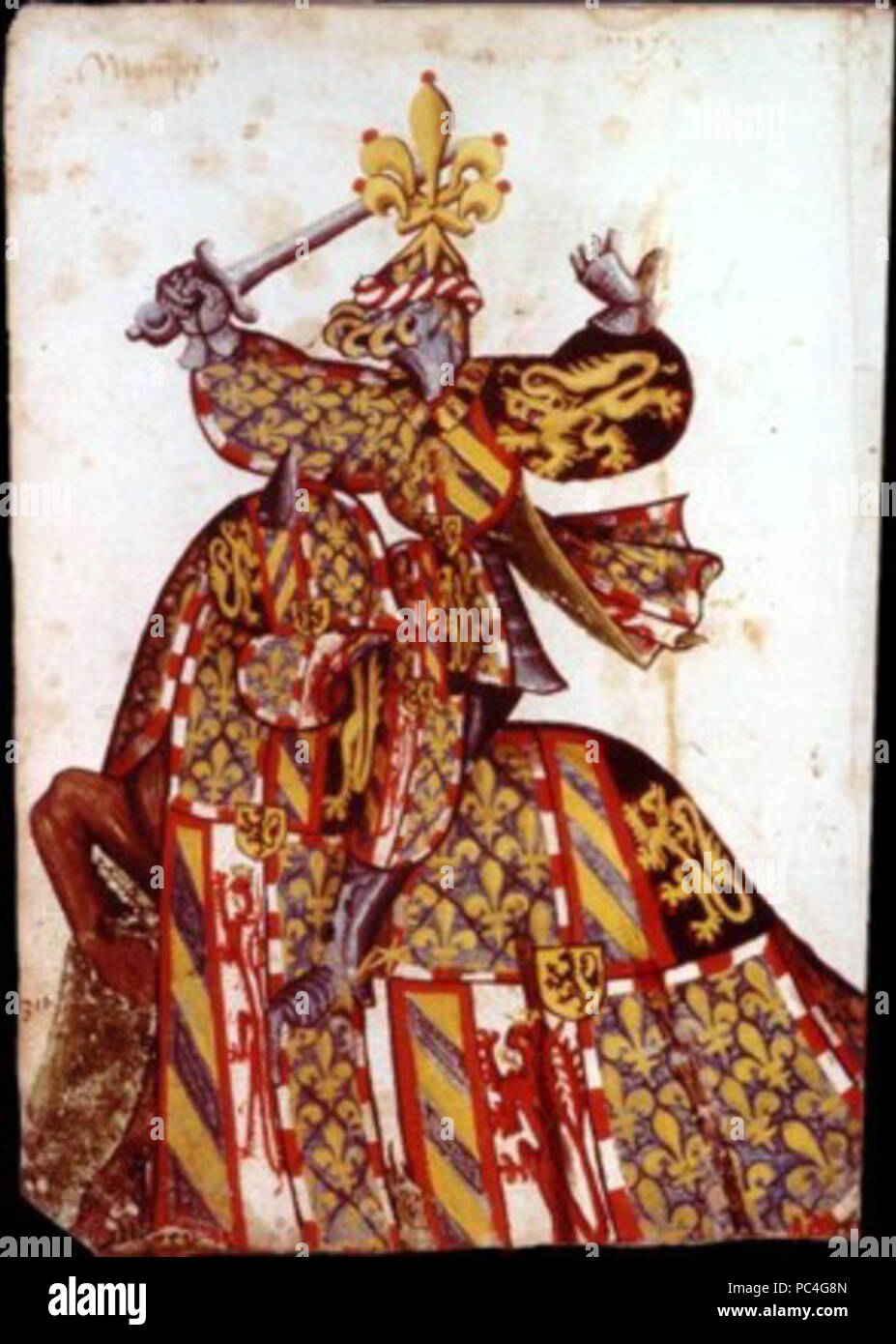 609 Toison d'or-philippe-le-bon-duc-de-bourgogne Stock Photo - Alamy