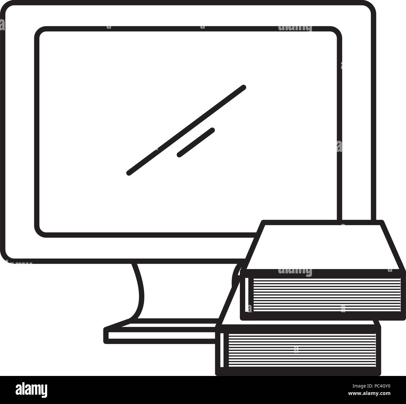 Books display Stock Vector Images - Alamy