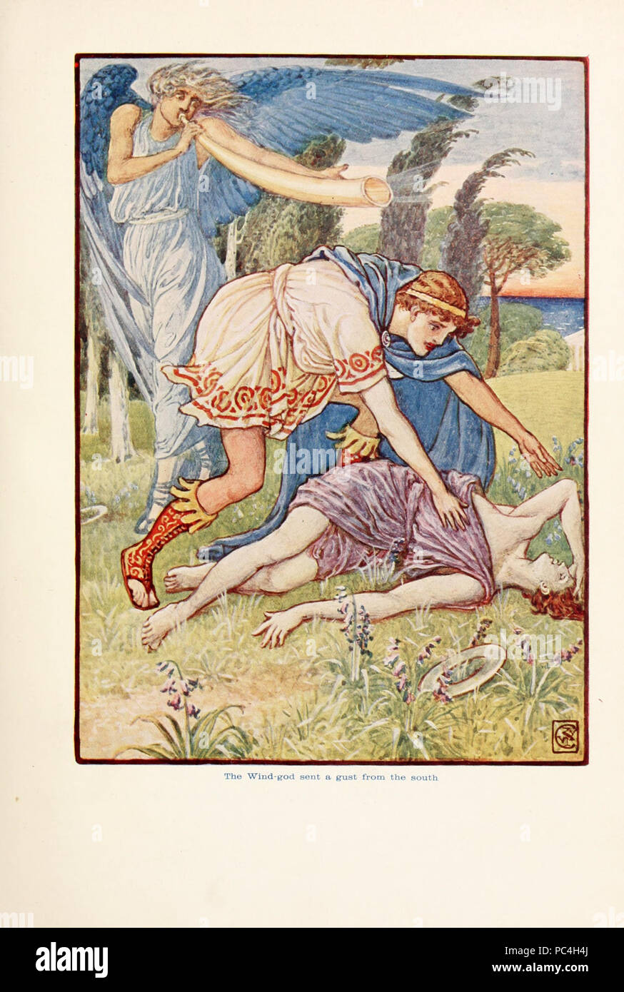 602 The wind - God sent a gust from the South Stock Photo - Alamy