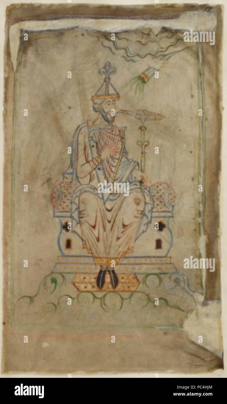 Tiberius psalter hi-res stock photography and images - Alamy