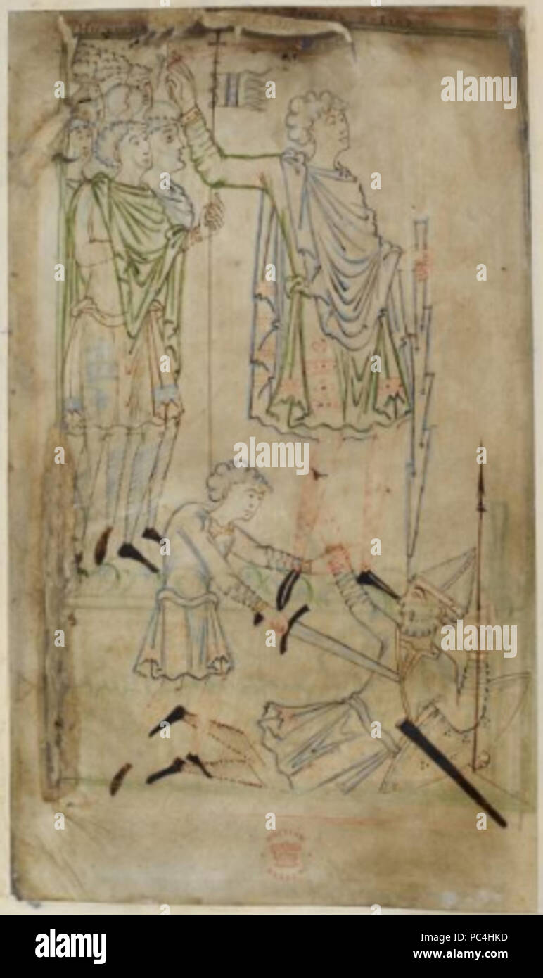 Tiberius psalter hi-res stock photography and images - Alamy