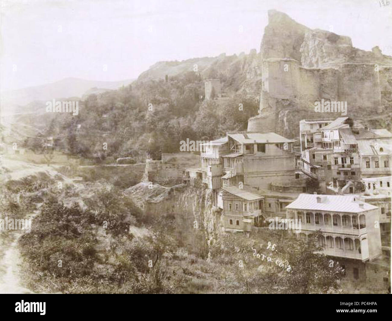607 Tiflis, The Botanical garden from the S"E side (A Stock Photo - Alamy
