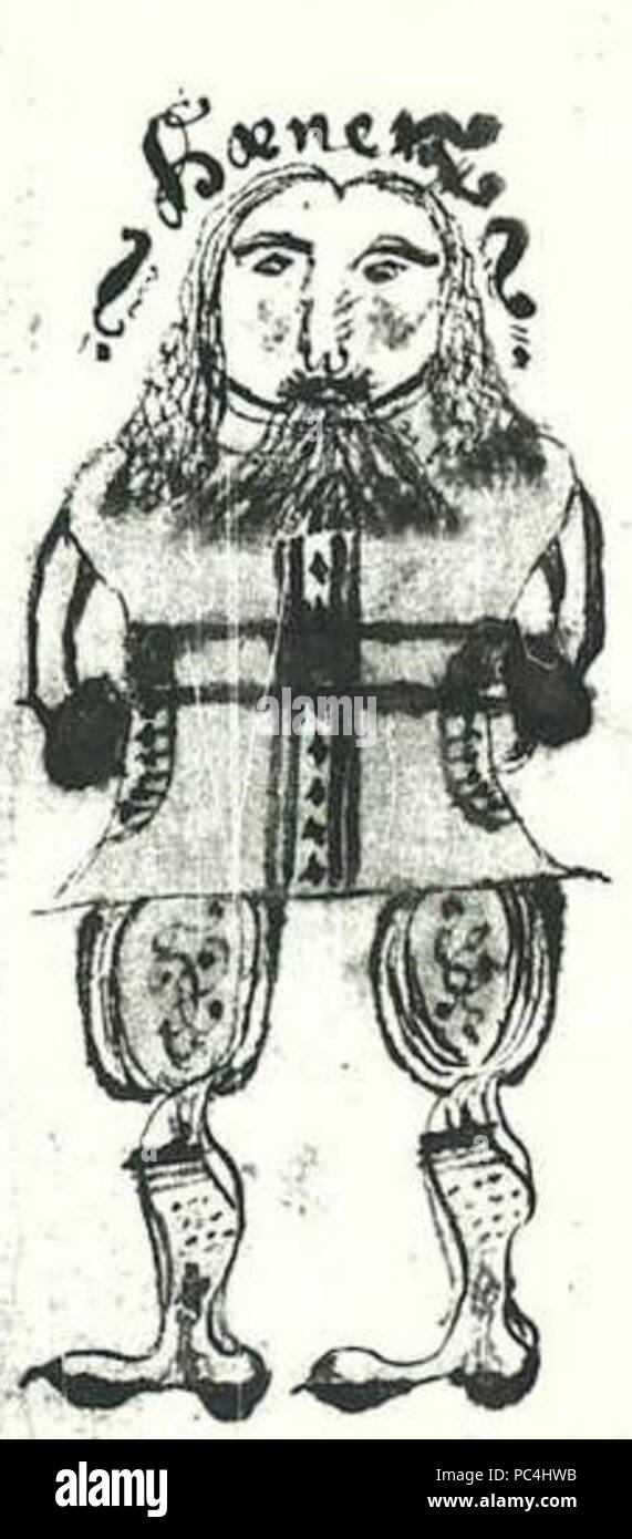 41 AM 738 4to, 40v, BW Hoenir Stock Photo - Alamy