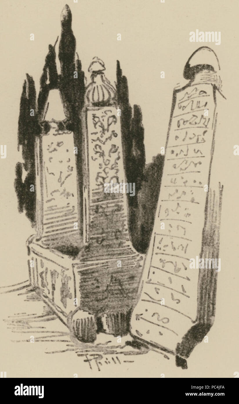 610 Tombeau de Kara-Ali - Perilla Francesco - 1928 Stock Photo - Alamy