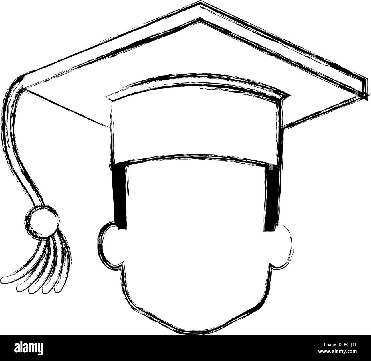 head student graduation with uniform Stock Vector Image & Art - Alamy