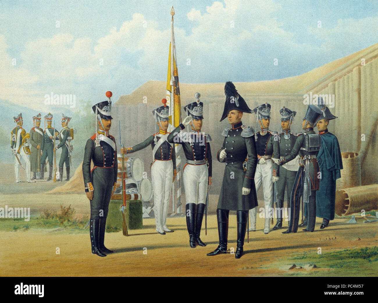 Military unit formations hi-res stock photography and images - Alamy