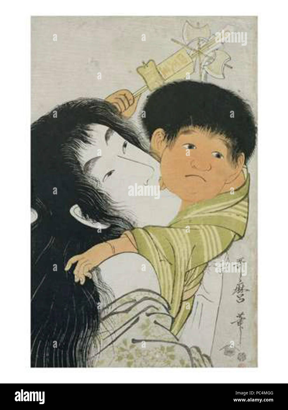 Utamaro Cut Out Stock Images & Pictures - Alamy