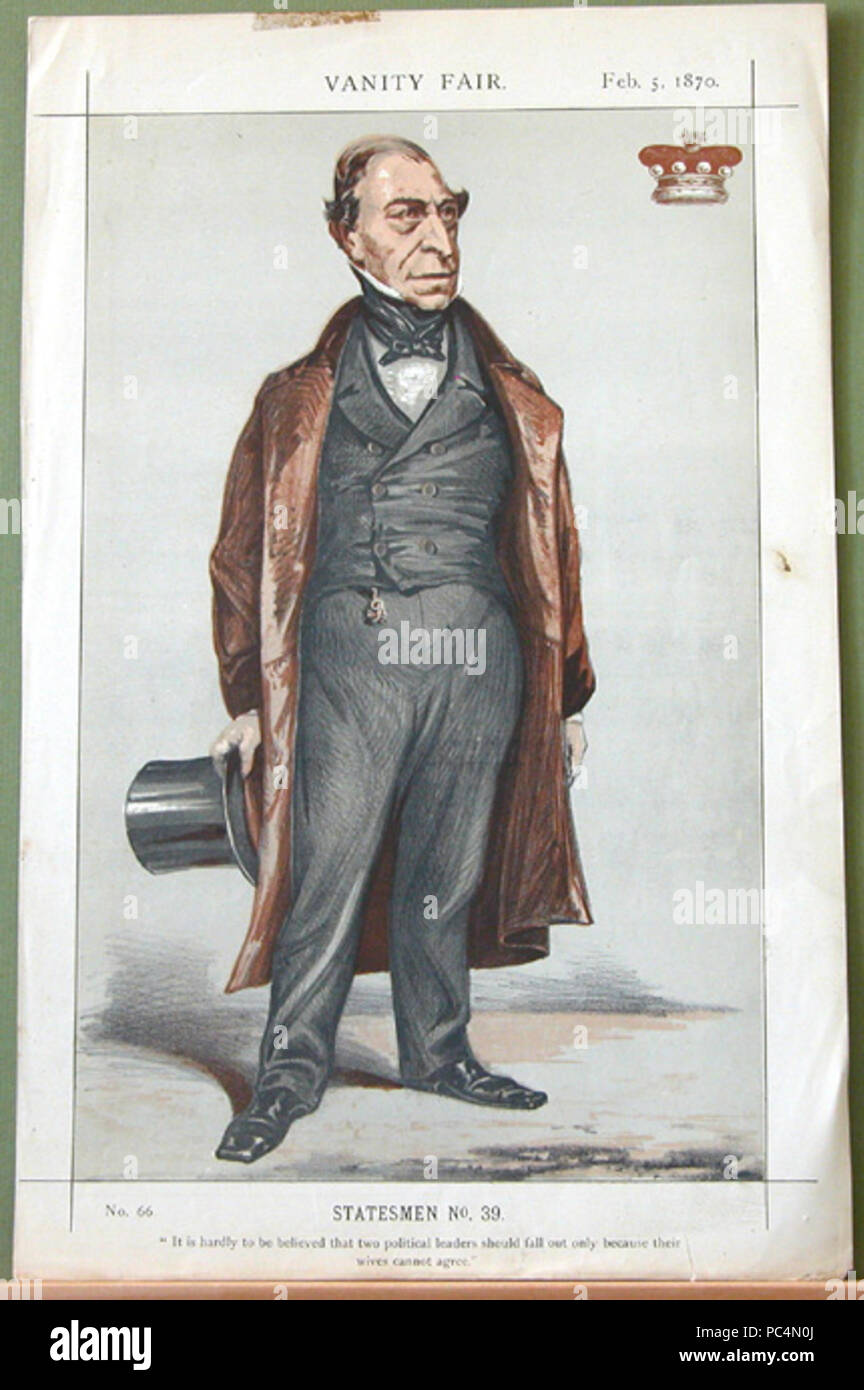 604 Lord Chelmsford Vanity Fair 5 February 1870 Stock Photo - Alamy