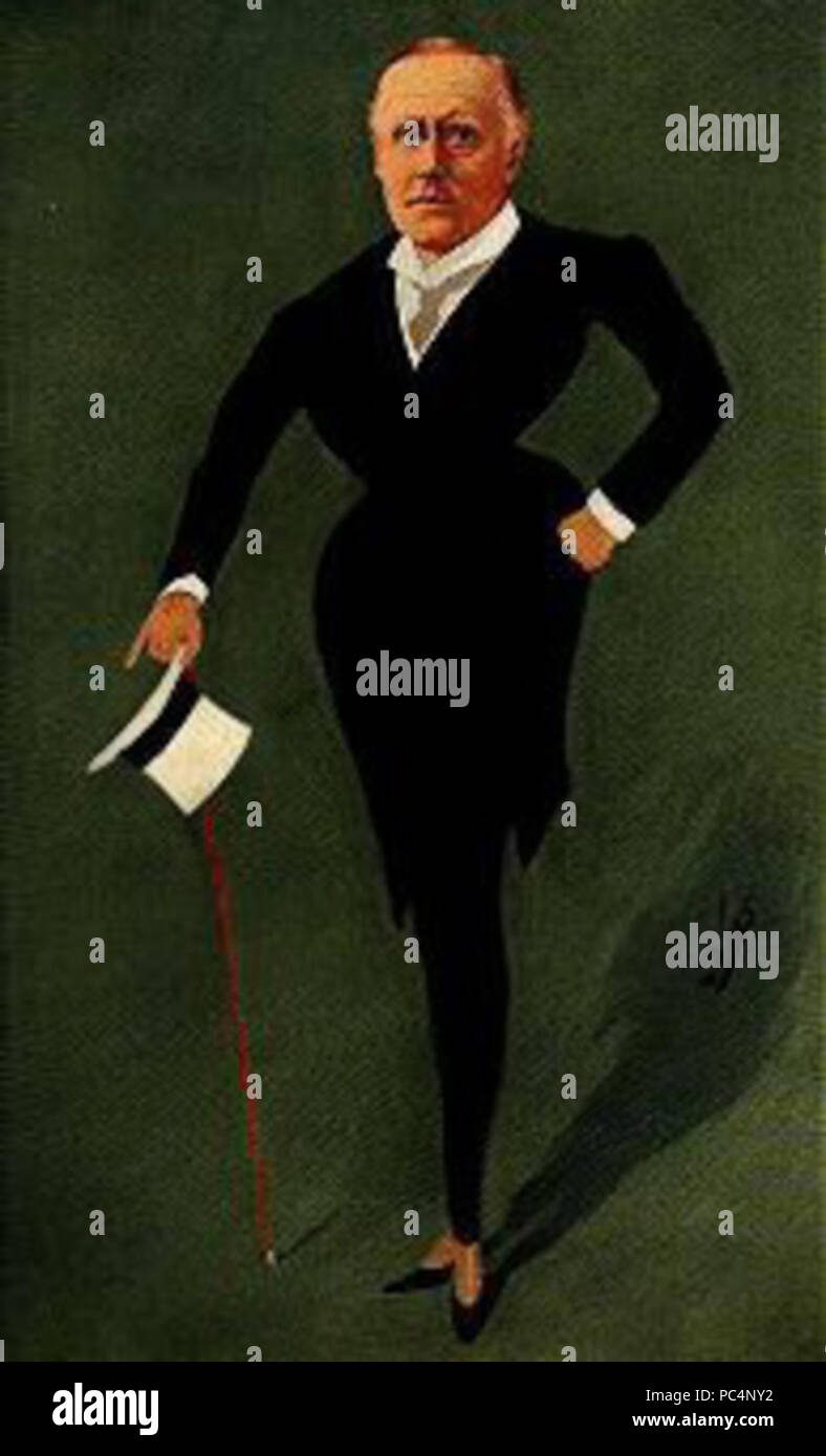 614 Herbert Beerbohm Tree Vanity Fair 1911 Stock Photo - Alamy