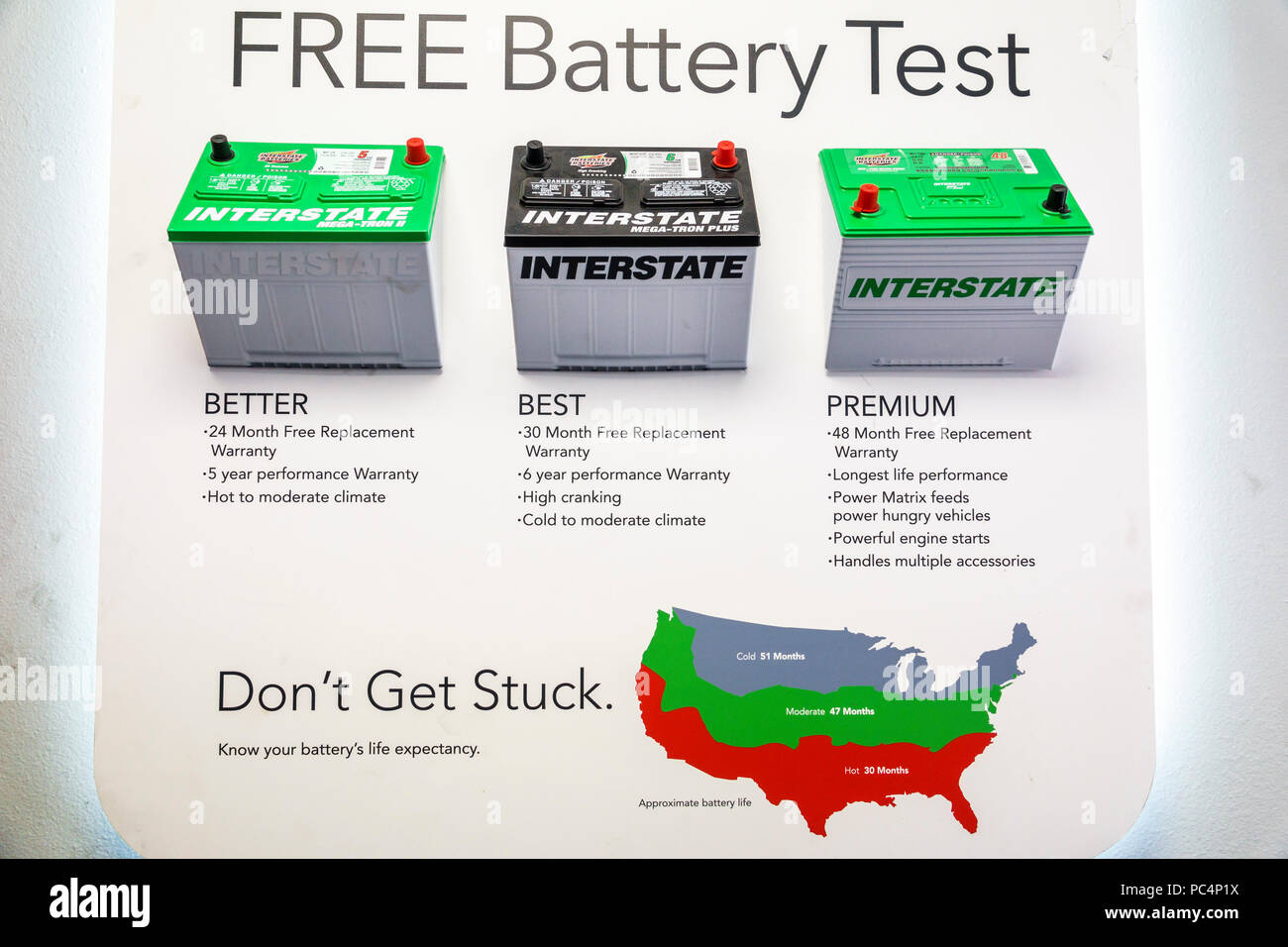 Interstate car battery hi-res stock photography and images - Alamy