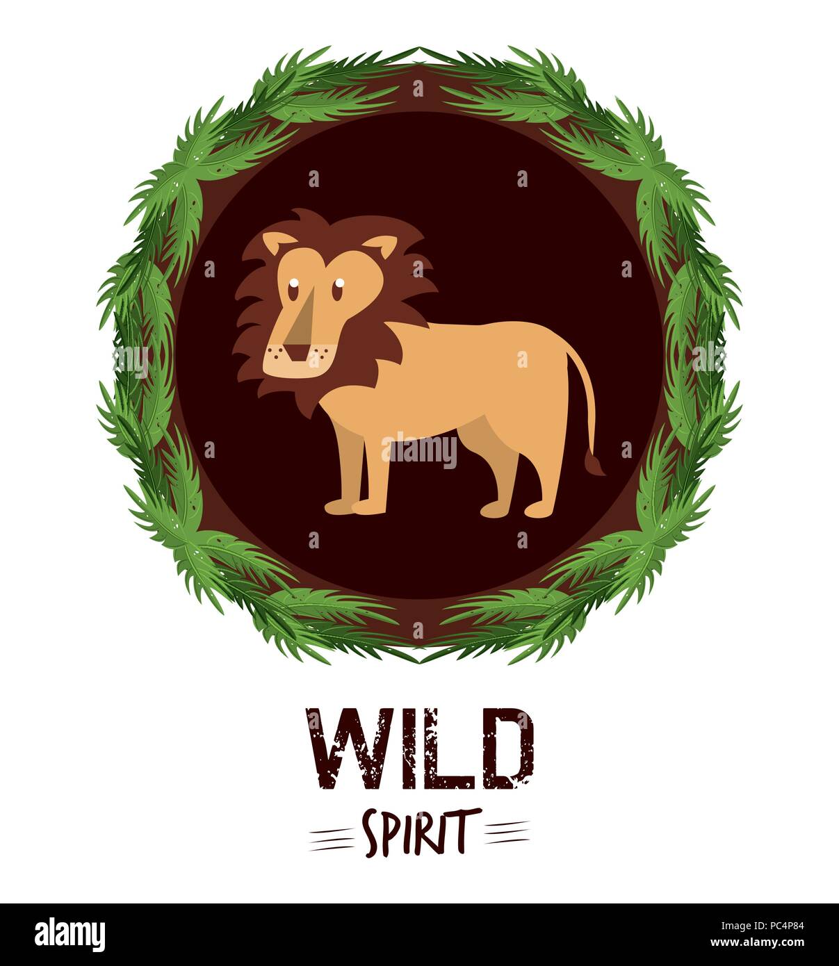 Wild spirit animals Stock Vector Image & Art - Alamy