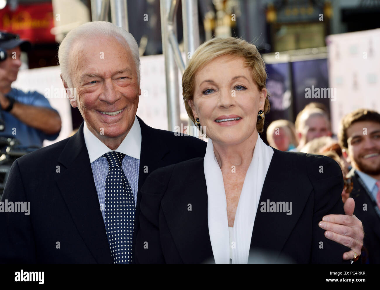 a Christopher Plummer, Julie Andrews 003 at The Sound Of Music Premiere ...