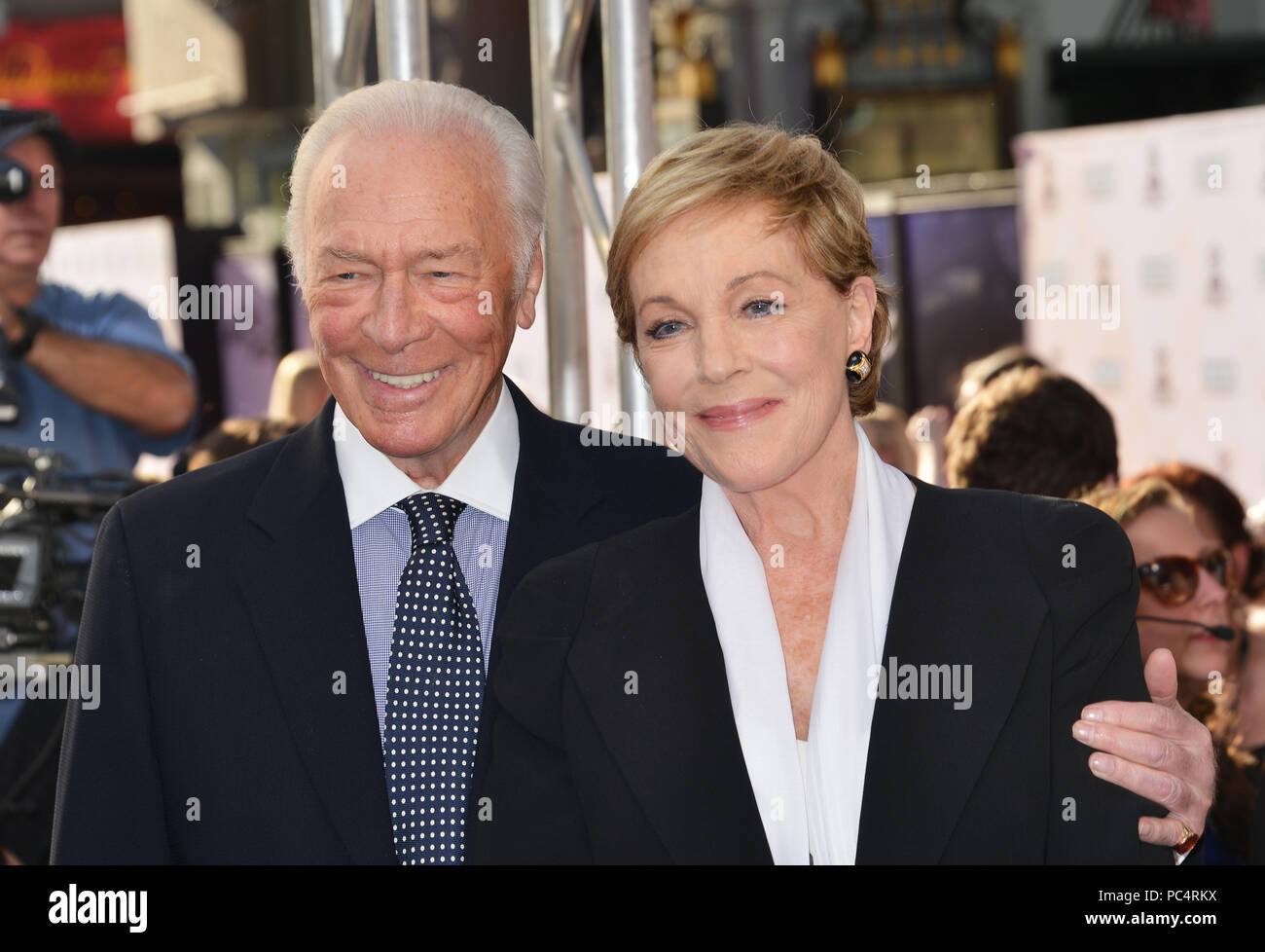a Christopher Plummer, Julie Andrews 004 at The Sound Of Music Premiere ...