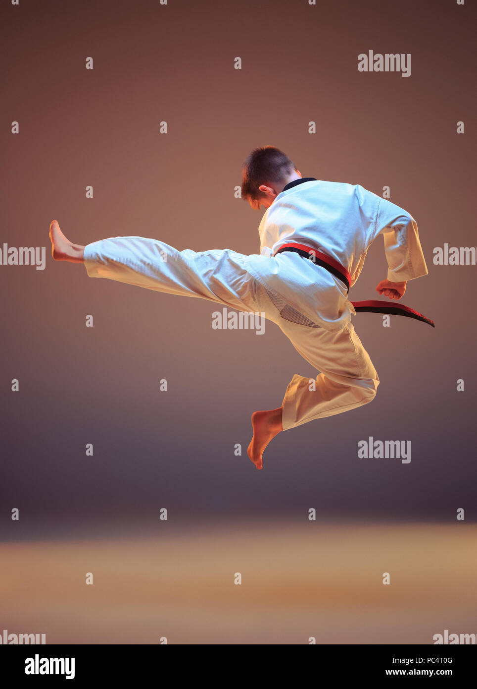 Karate Jump Kick Kid
