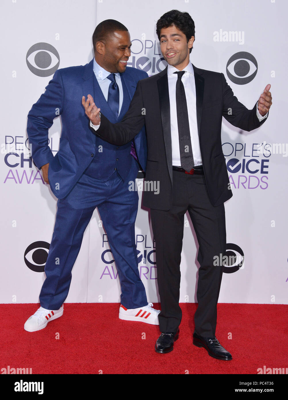 Anthony Anderson, Adrien Grenier 136 at People's Choice Awards 2015 at ...