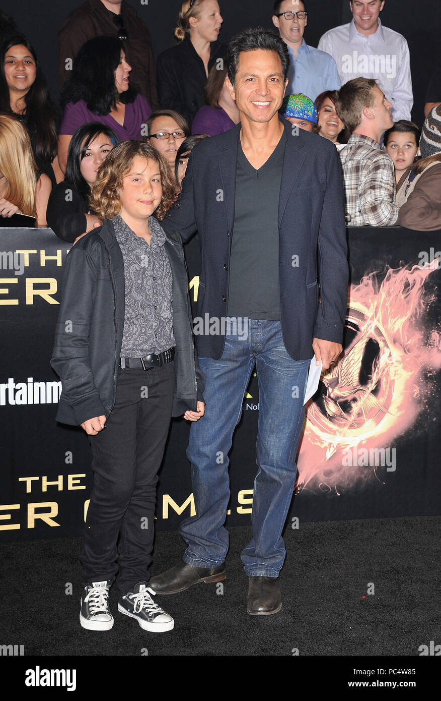 Benjamin Bratt And Kids