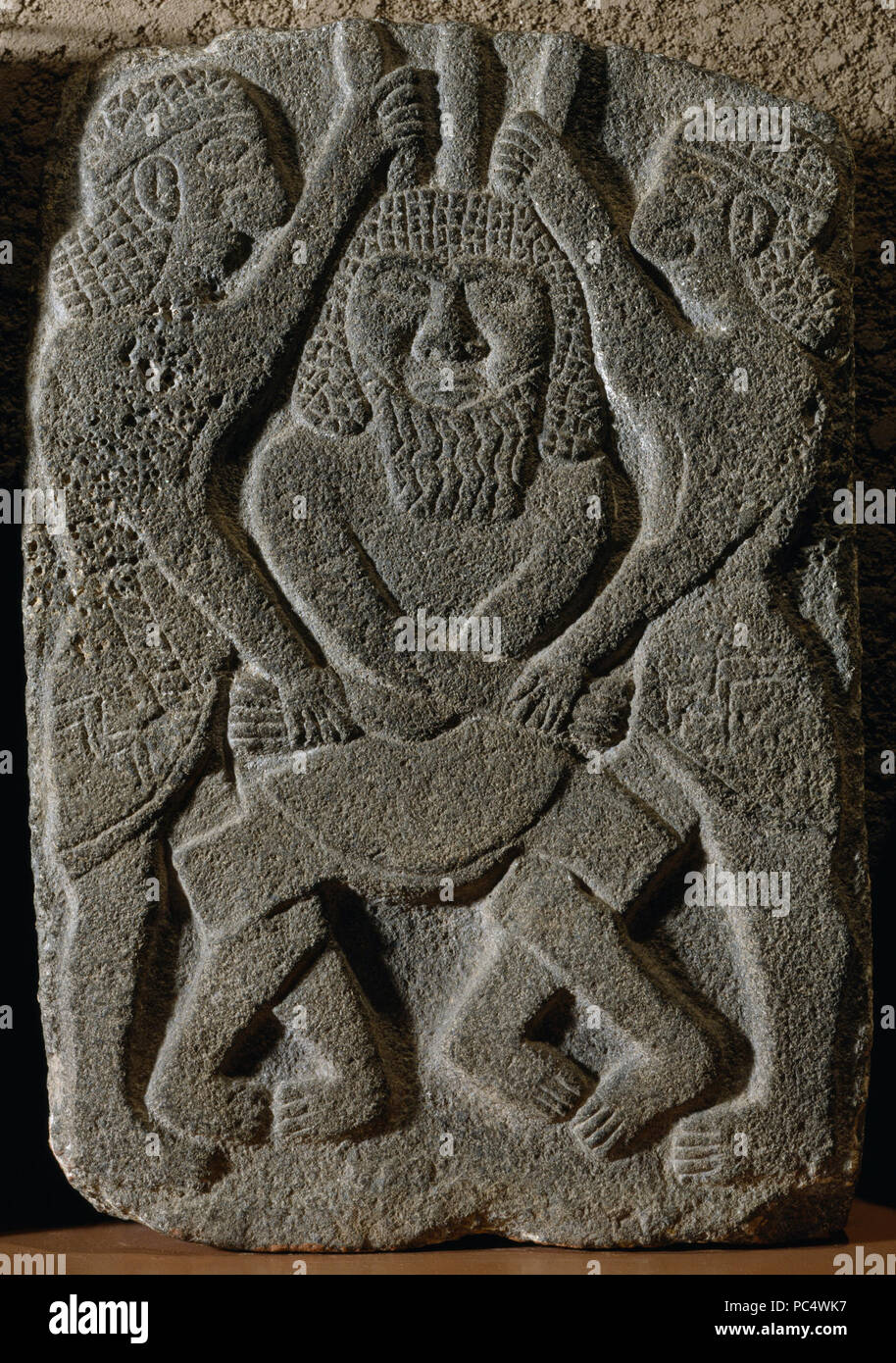 Gilgamesh And Enkidu And Humbaba