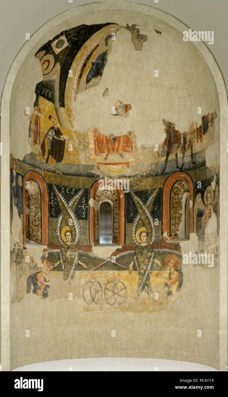 24 Absis de Santa Maria d'Àneu Stock Photo - Alamy