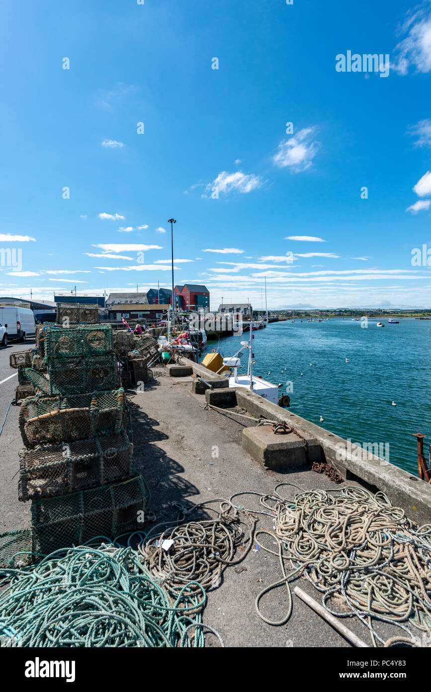 Amble, Northumberland, UK Stock Photo - Alamy