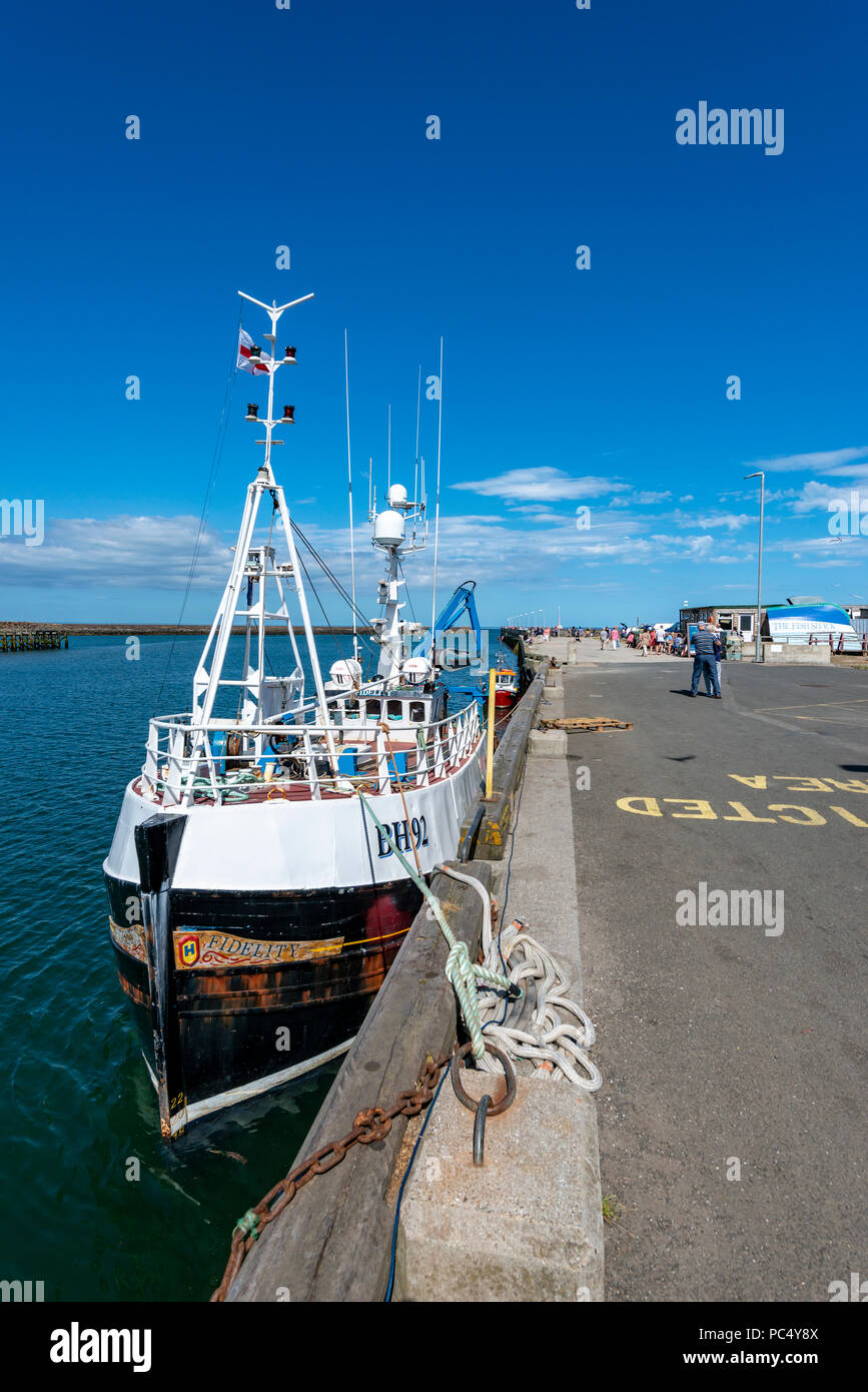 Amble Harbour Village High Resolution Stock Photography and Images - Alamy