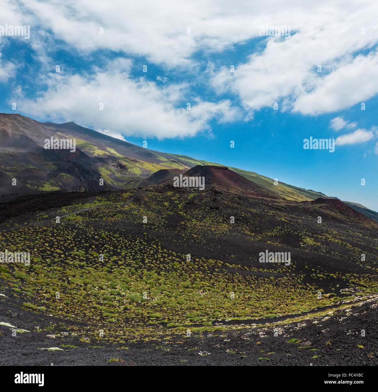 Magma craters hi-res stock photography and images - Alamy