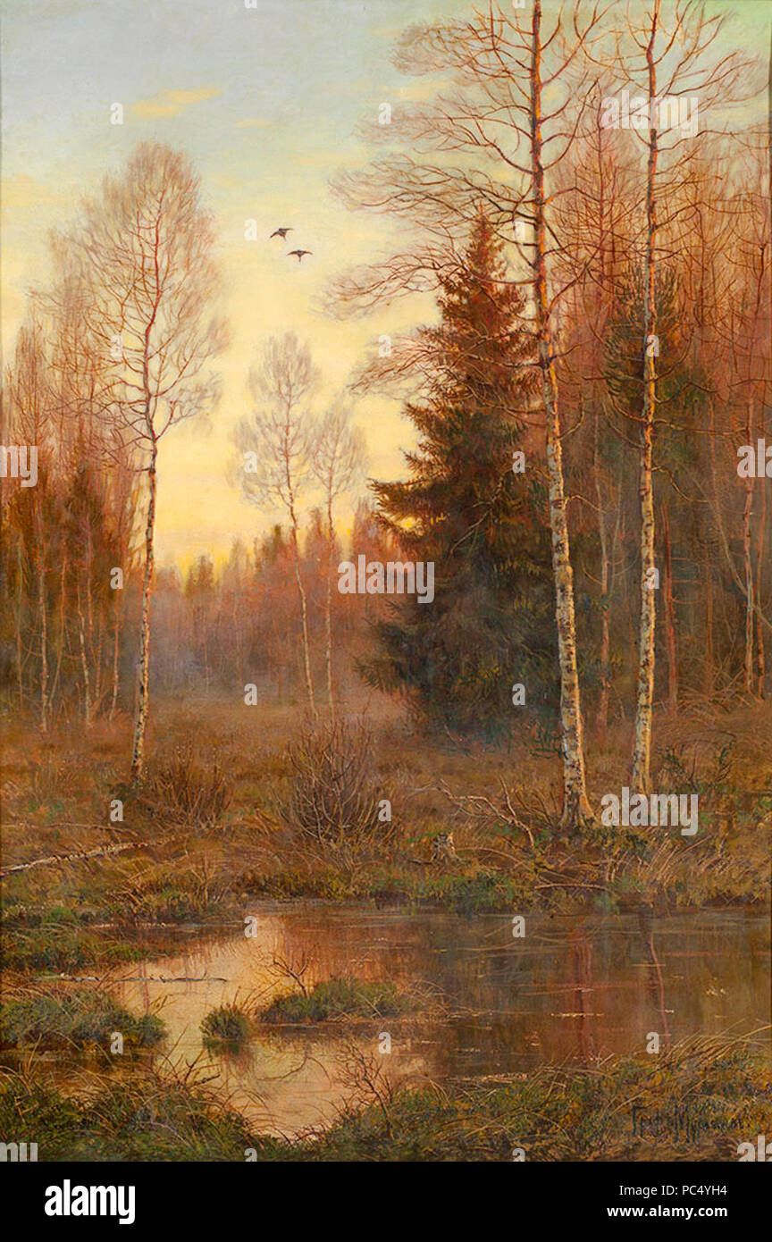 MAC APR08 110 681 Муравьев Лесной пейзаж Stock Photo - Alamy