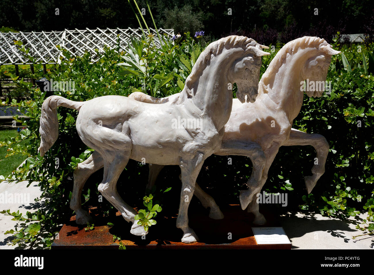 The garden at Boschendal Wine Estate in the Drakenstein valley near ...