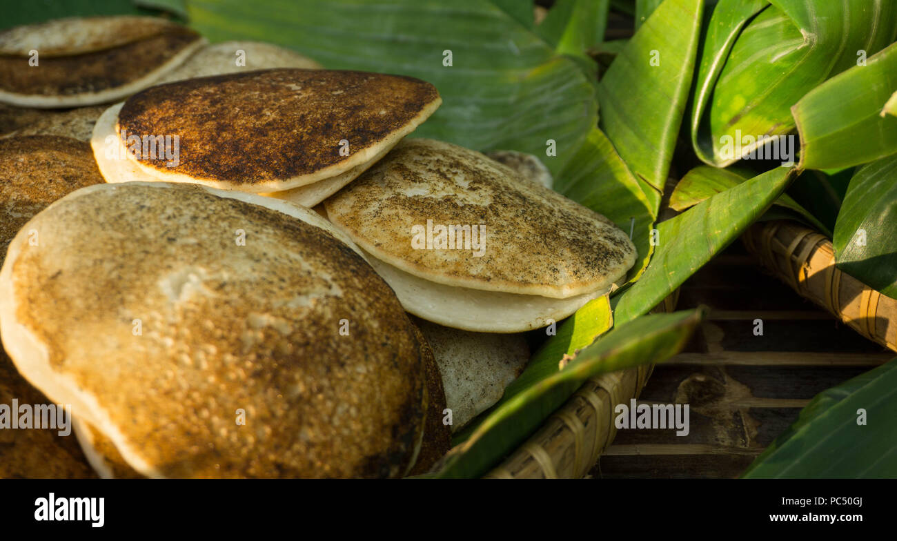 surabi or serabi traditional food from indonesia central java Stock ...