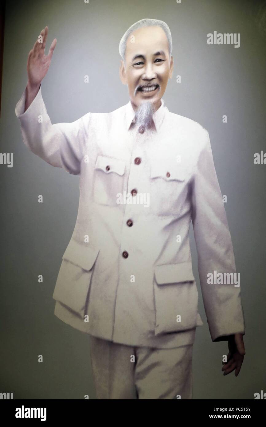 Ho Chi Minh museum. Ho Chi Minh (1890-1969) Vietnamese Communist leader ...