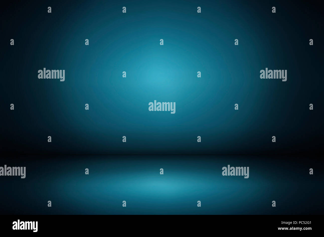 dark and soft blue abstract wall and studio room gradient background ...