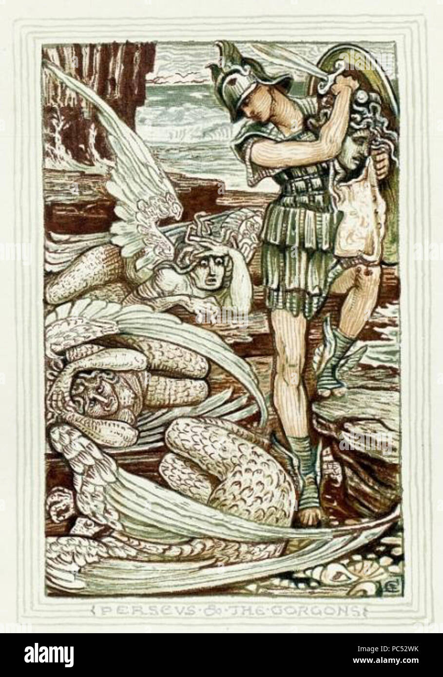 23 Drawing of Perseus Slaying Medusa Stock Photo - Alamy