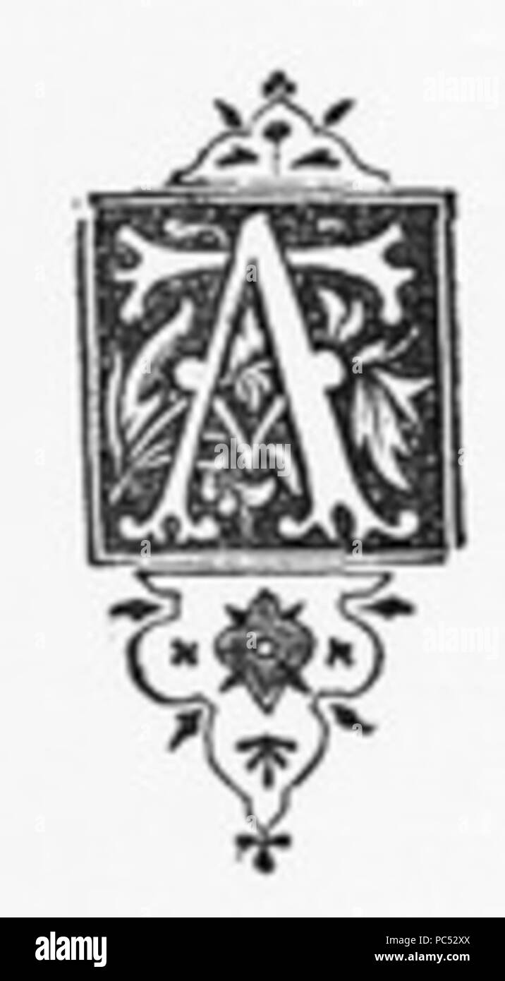 23 Drop Cap Letter A Stock Photo - Alamy