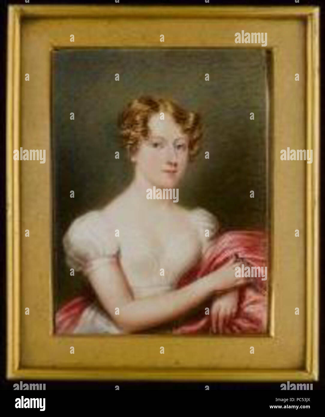 26 Emma Eleonora Kendrick - A Lady Wearing a White Dress Stock Photo ...