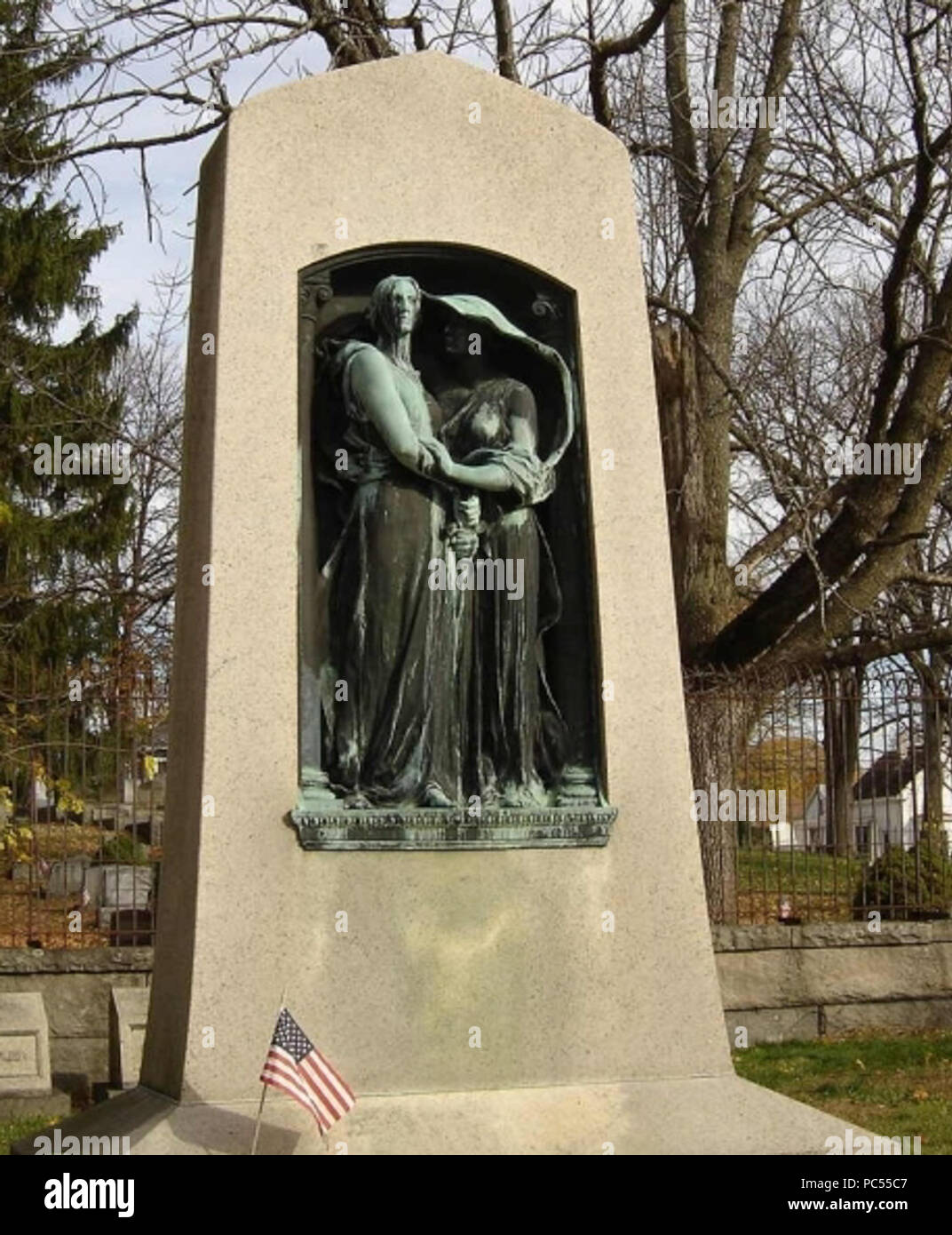 38 General Butler's Monument (Rear Stock Photo - Alamy