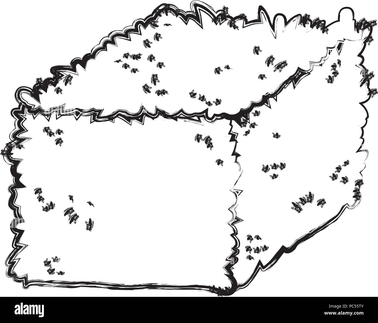 grunge farm straw bale nature agriculture Stock Vector Image & Art - Alamy
