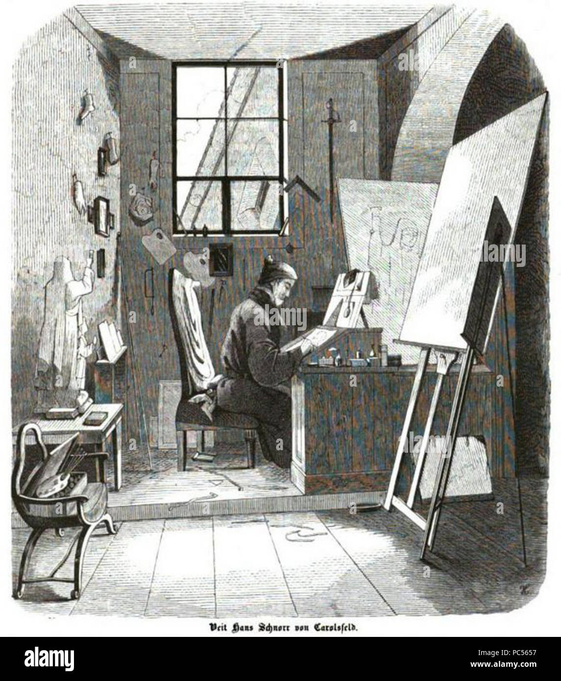 Painter veit hanns schnorr von carolsfeld hi-res stock photography and images - Alamy